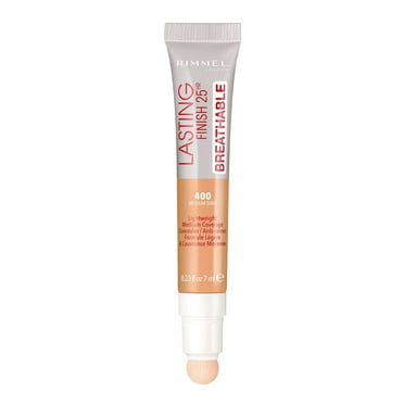 Rimmel Lasting Finish 25HR Breathable Concealer in 400 Medium Dark ...