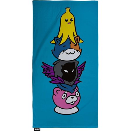 Fortnite Official Towel | Peely, Meowscles, Raven and Cuddle Team ...