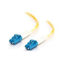 C2G 30m LC-LC 9/125 OS2 Duplex Single-Mode PVC Fiber Optic Cable - Yellow - Walmart.com