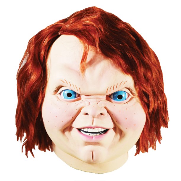 Trick or Treat Studios Chucky Multi-color Latex Halloween Costume Mask ...