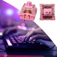 10/30/50/100Pcs Linearity Mechanical Keyboard Switches Clicking Key ...