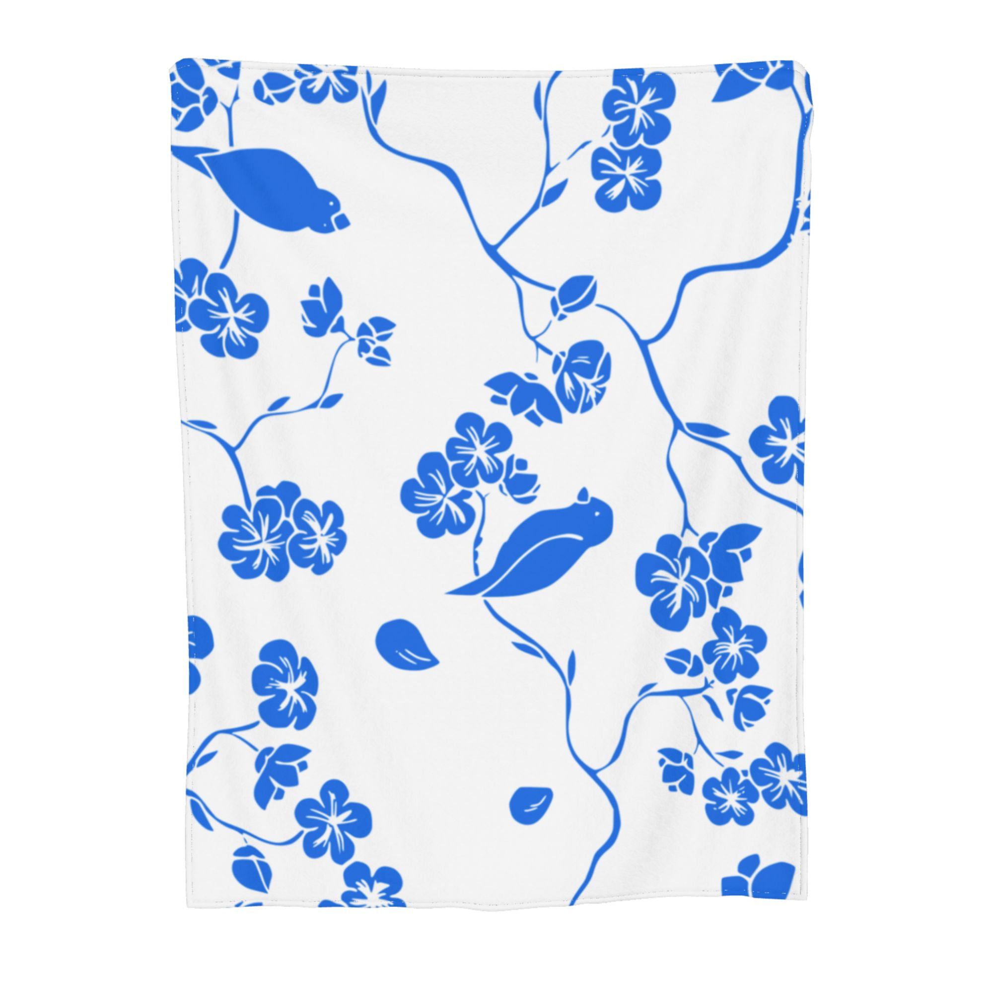 Nature Birds Seamless Throw Blanket, Super Soft Anti-Pilling Flannel ...