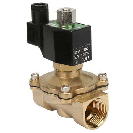 Electromagnetic Valve Fluid Controller G1" Electric Solenoid Valve DN25 ...