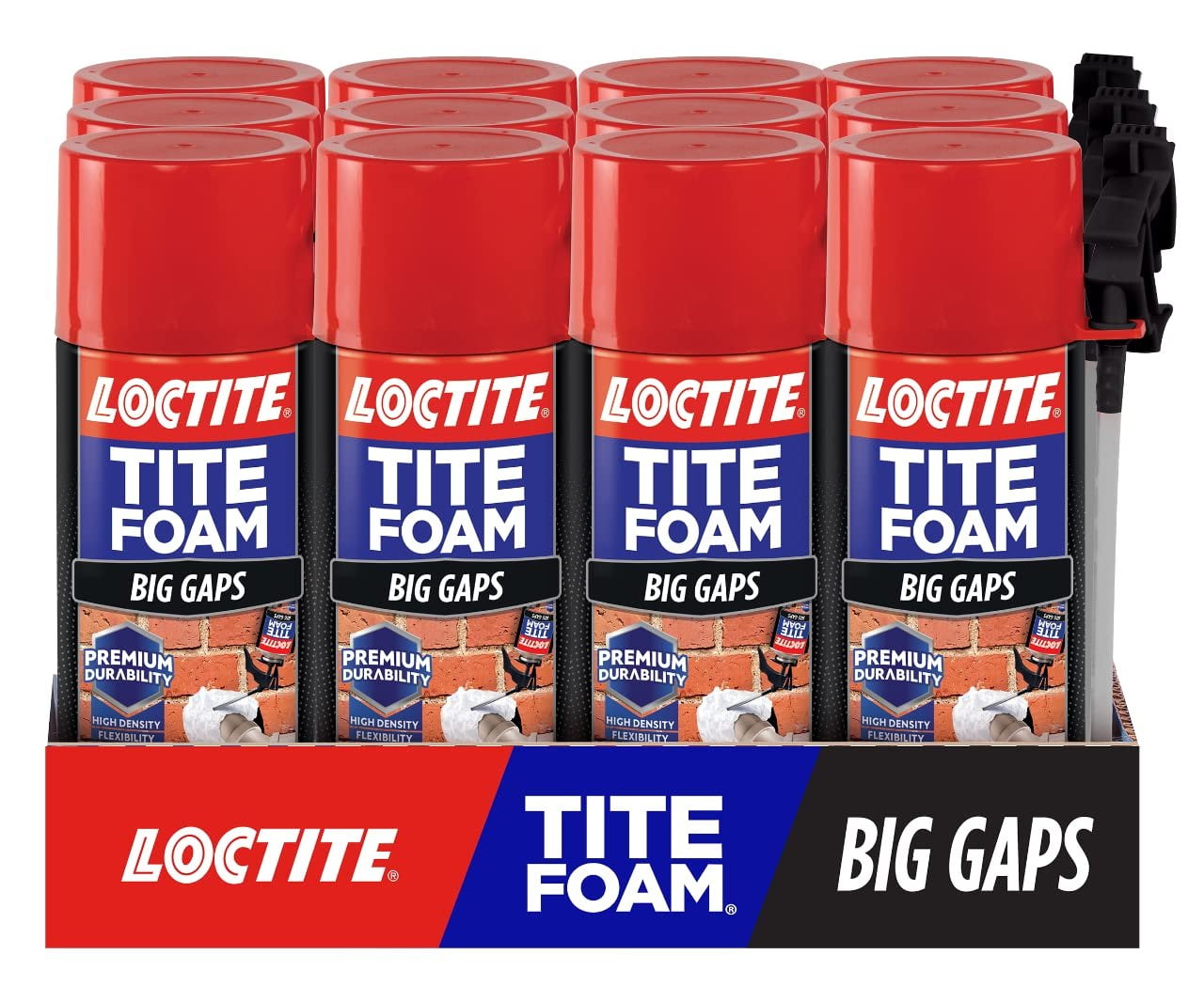 Loctite Tite Foam Big Gaps Spray Foam Sealant, Polyurethane Expanding ...