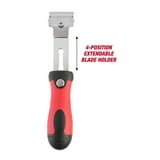 Hyper Tough Extendable Razor Blade Scraper with 21 Replaceable Blades ...