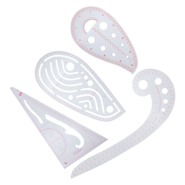 Clothing Measuring Ruler Set Multifunctional Pattern Cutting Sleeve ...