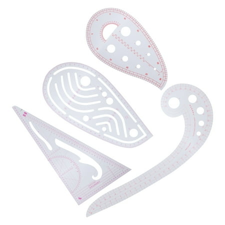 Clothing Measuring Ruler Set Multifunctional Pattern Cutting Sleeve ...