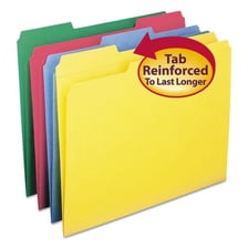 Smead Red Colored File Pocket Folders Pack, 5 1/4 Inch Expansion ...