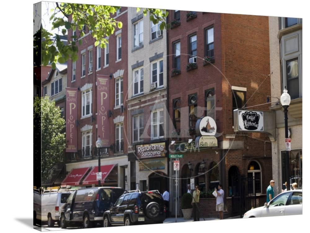 North End, Little Italy, Boston, Massachusetts, New England, USA ...