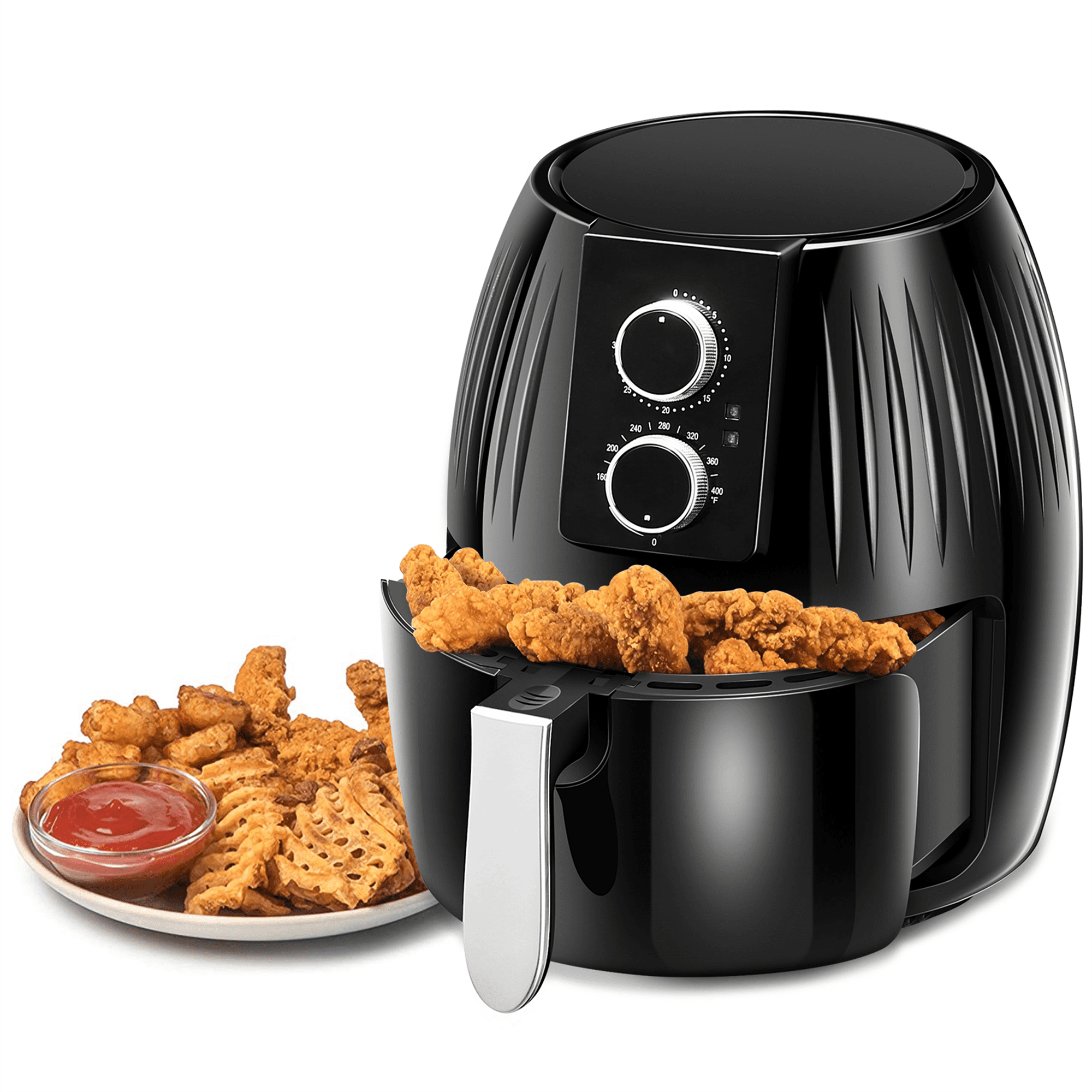 Freidora De Aire Wahaha 5.5L Negra WAHAHA AF337 | Bodega Aurrera en línea