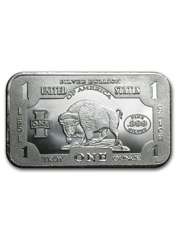 1 Oz Silver Bars