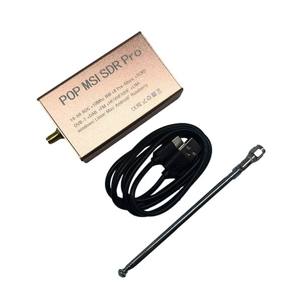 Receptor MSI SDR Pro 10KHz-2GHz Radios definidas por software banda ...