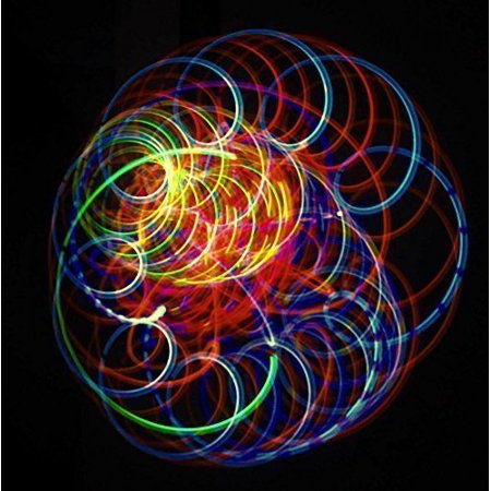 Amber Bliss - Orbital Rave Light Toy - 4-Microlight Led Spinning ...