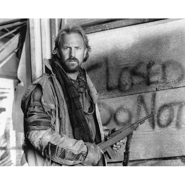 Kevin Costner holding rifle 1997 movie The Postman 16x20 poster ...