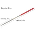 20Pcs Round Needles File, 3mm X 140mm Round Needle File Set for Metal ...