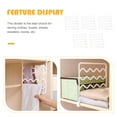 Masteelf 5 Pcs Closet Shelves Separators Partition Divider Stackable ...