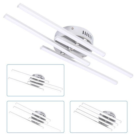 Modern Led 4 Parallel Light modern ceiling light Tubes Ceiling Light ...