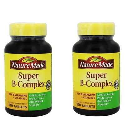 Nature Made Super B Complex Tablets, 140 Count-2 Pack - Walmart.ca
