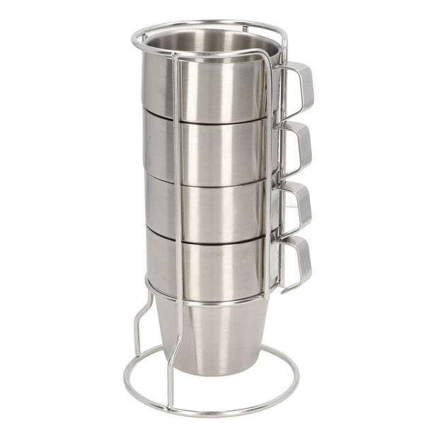 Stackable Camping Cup Setof,Stainless Steel Camping Cup Stainless Steel ...