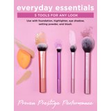 Real Techniques Everyday Essentials Kit, Makeup Brush & Beauty Sponge Set, 5 Piece Set - Walmart.com