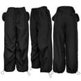 Baggy Cargo Pants With Pockets M Grey