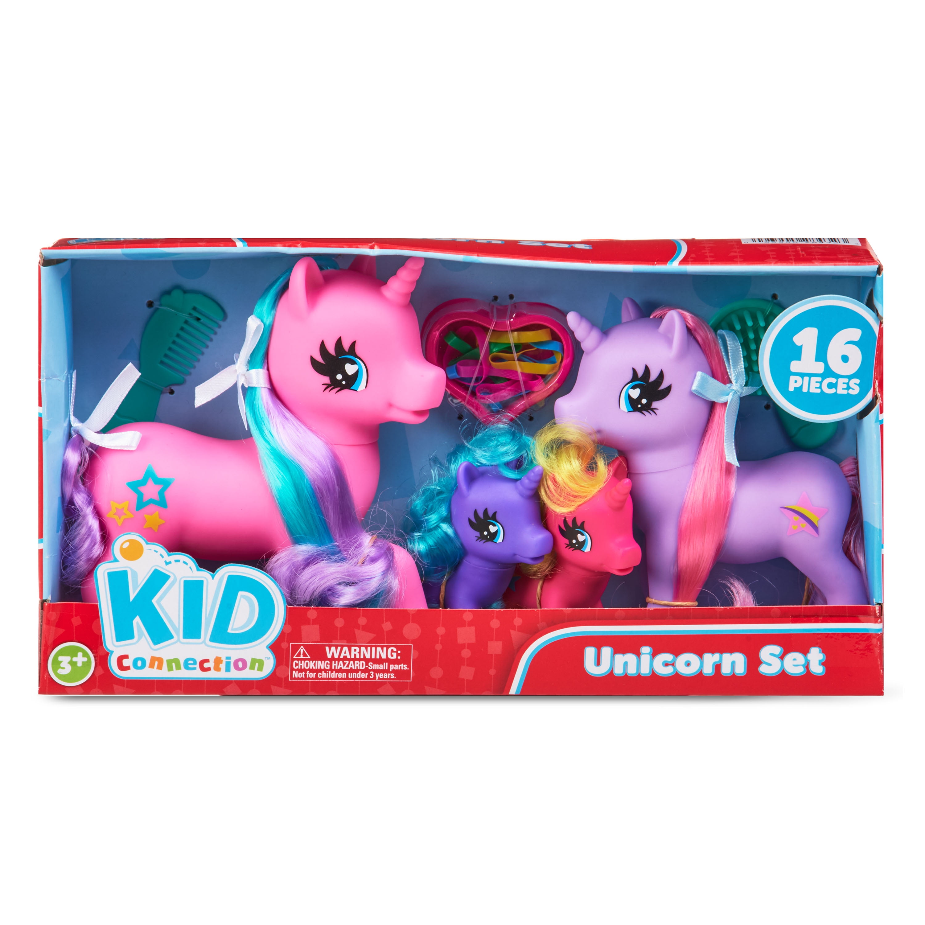 Kid Connection Unicorn Playset, 16 Pieces