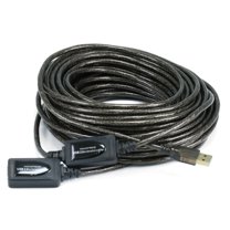 Tripp Lite USB 2.0 Active Extension Repeater Cable, 33 ft, Black, U026 ...