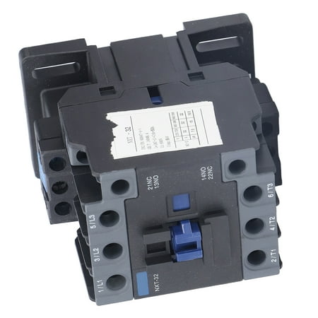 DIN Rail Contactors, 50Hz AC Contactor Automatic Switch Function Easy ...