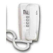 Cortelco 2554 Basic Single-Line Wall Telephone with Volume Control in ...