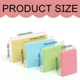 Under $5 Sticky Notes, Multicolor Self-Stick Notes, Ruled Colored Index ...