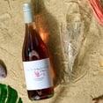 1Set 40 Sheets Heart Theme Coated Paper Adhesive Sticker Wine Bottle ...
