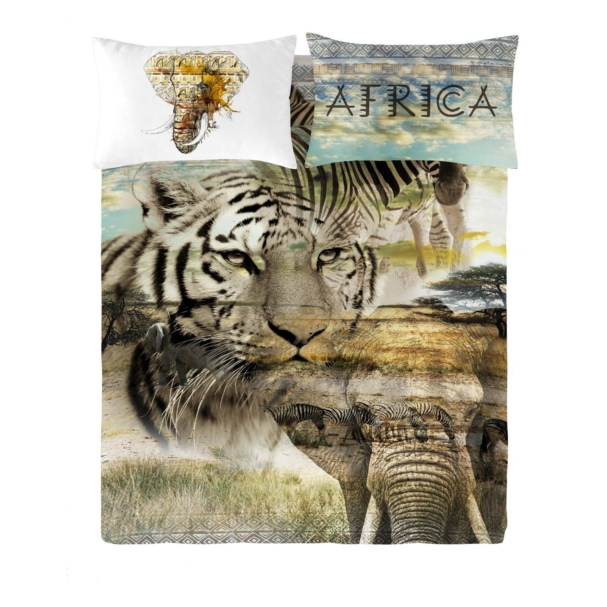 Click here for Gouchee Home Kito Safari Queen Duvet Cover Set - 3... prices