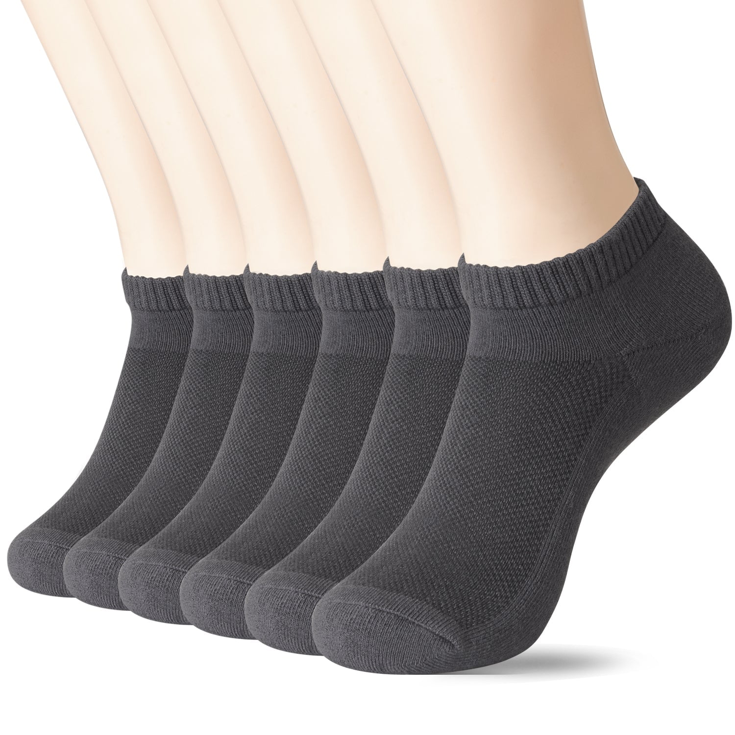 MD FootThera Bamboo Ankle Socks Super Soft Moisture wicking and Low-cut ...