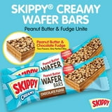 SKIPPY Creamy Peanut Butter And Chocolate Fudge Wafer Snack Bar, 7.8 Oz ...