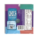 Feastables Karl Gummy Candy, Sour Blue Raspberry Flavor, 1.8 oz, 1 Bag ...