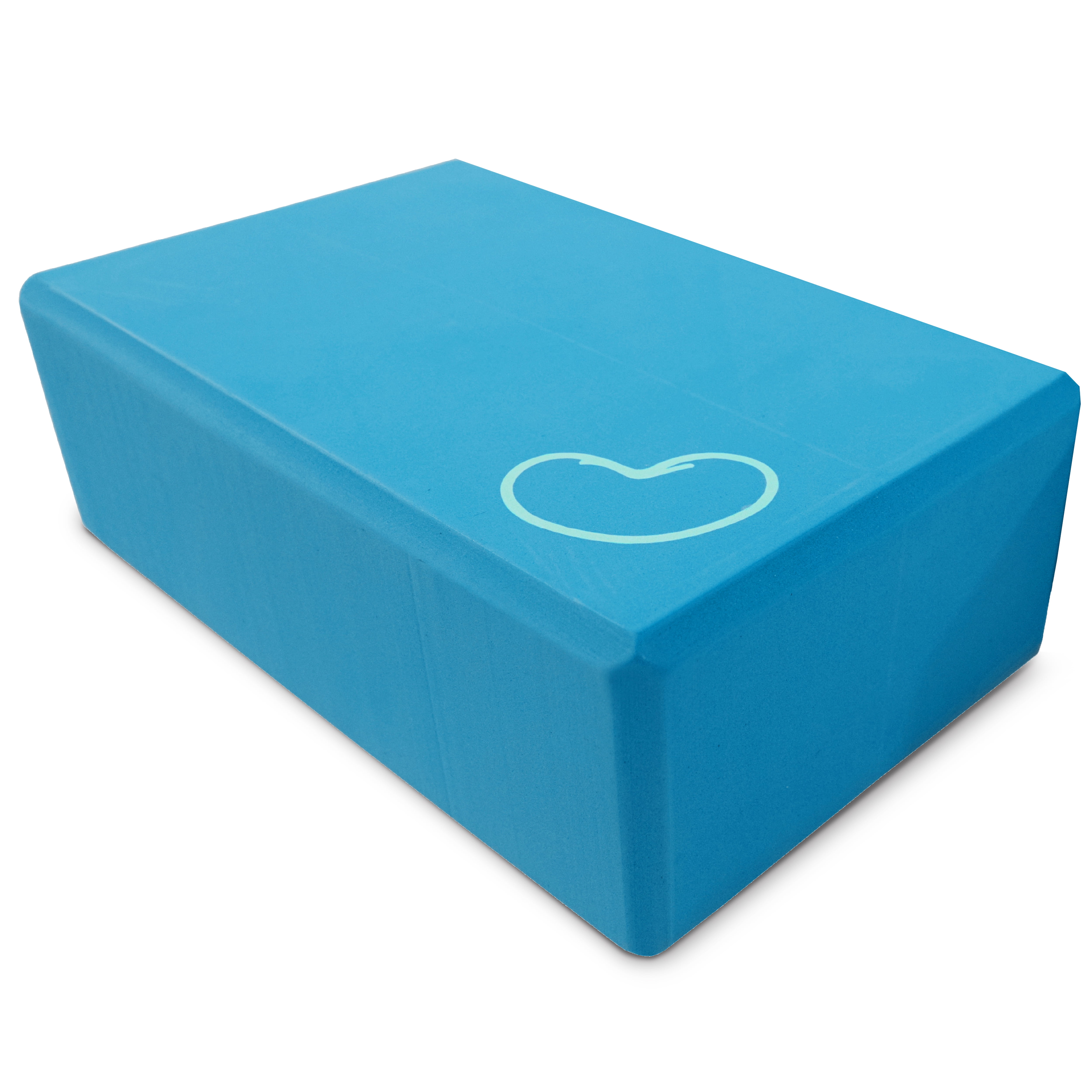 Yoga Fitness Block (9 x 6 x 3) - Blue - Walmart.com