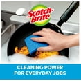 Scotch-Brite Non-Scratch Scrub Sponges, 6 Pack, Safe on Non-Stick ...