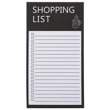 Guichaokj 2 Books Magnetic Note Pad Gel Ink Pen Grocery List Fridge ...