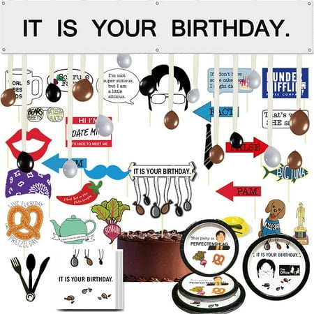 It is Your Birthday Banner, The Office Dwight Theme Infamous Husband ...