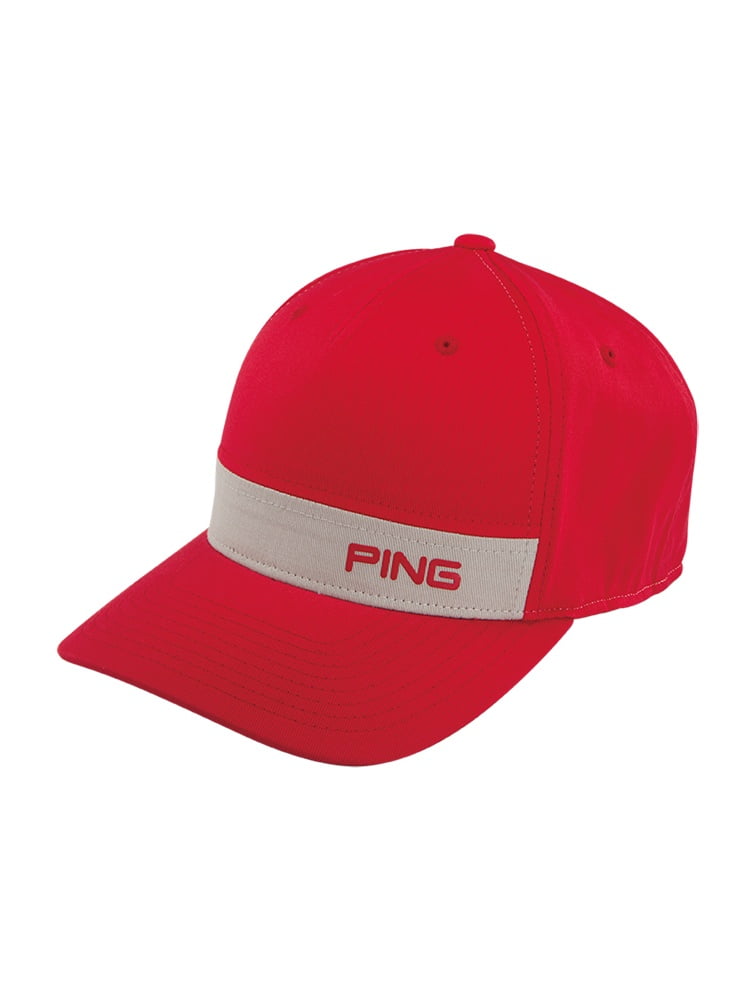 Ping KP Cap (Red/Light Grey, Adjustable, 2016) Golf Hat NEW - Walmart.com