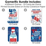 Big Dot of Happiness Firecracker 4th of July - 4 Red, White and Royal ...