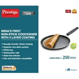Prestige 250mm Omega Deluxe Granite Omni Non-Stick Dosa Tava/Griddle ...
