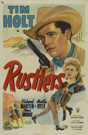 Rustlers Movie Poster 24inx36in Art Poster 24x36 Unframed, Age: Adults ...