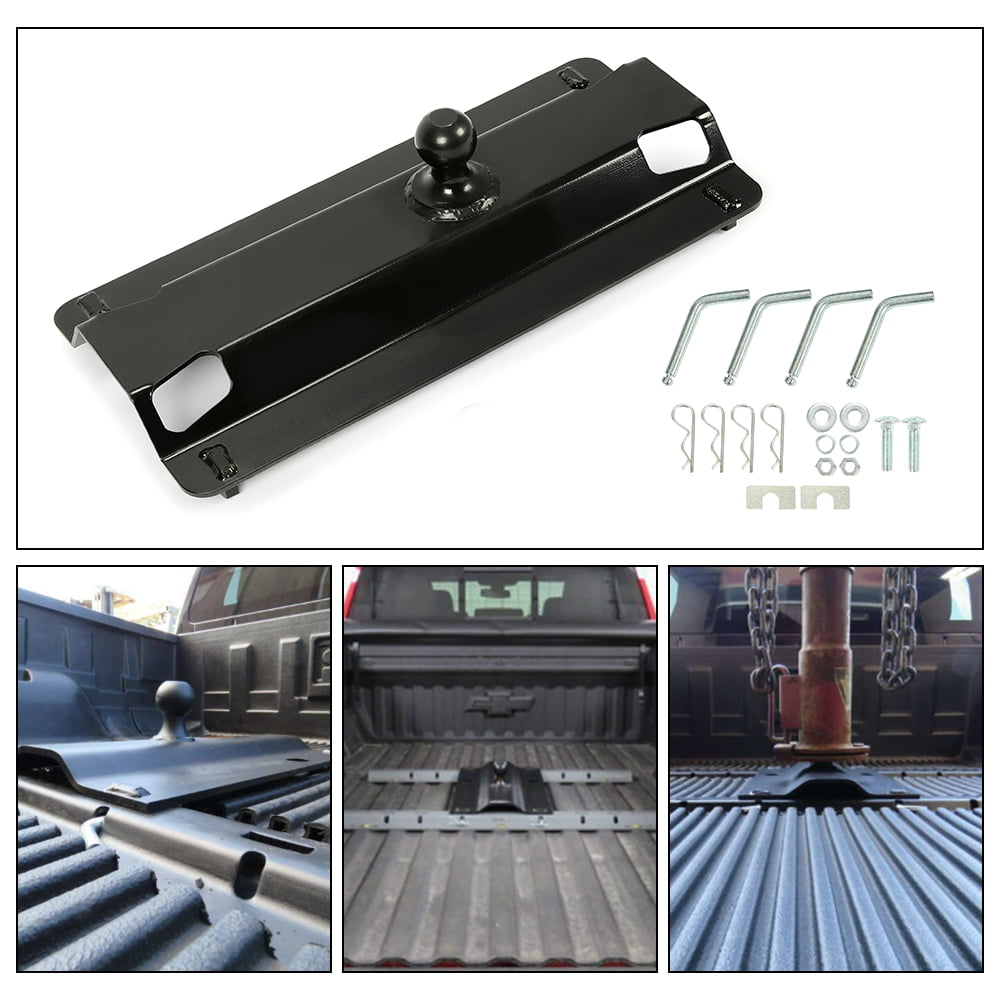 HECASA Universal Gooseneck Hitch Adapter Plate for Pickup Truck Bed ...