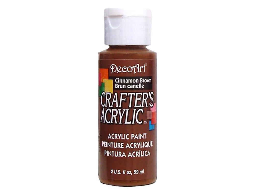 DCA 12 DECOART CRAFTER S ACRYLIC PAINT 2OZ CINNAMON BROWN | Walmart Canada