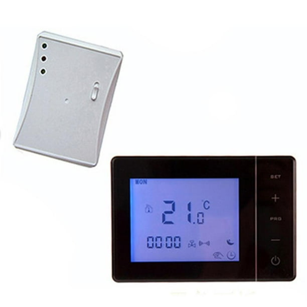 Termostato de pared inalámbrico RF para calefacción de gas Control ...