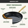 GreenPan 12-Piece Swift Cookware Set, Ceramic Nonstick, Dishwasher ...