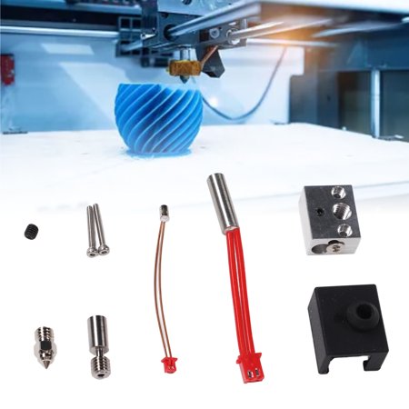 3D Printer Heating Kit, Oxidation Resistance Heater Block Kit Easy ...