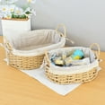 Decorative Entryway Basket Woven Storage Basket Organiser Box For Toy ...