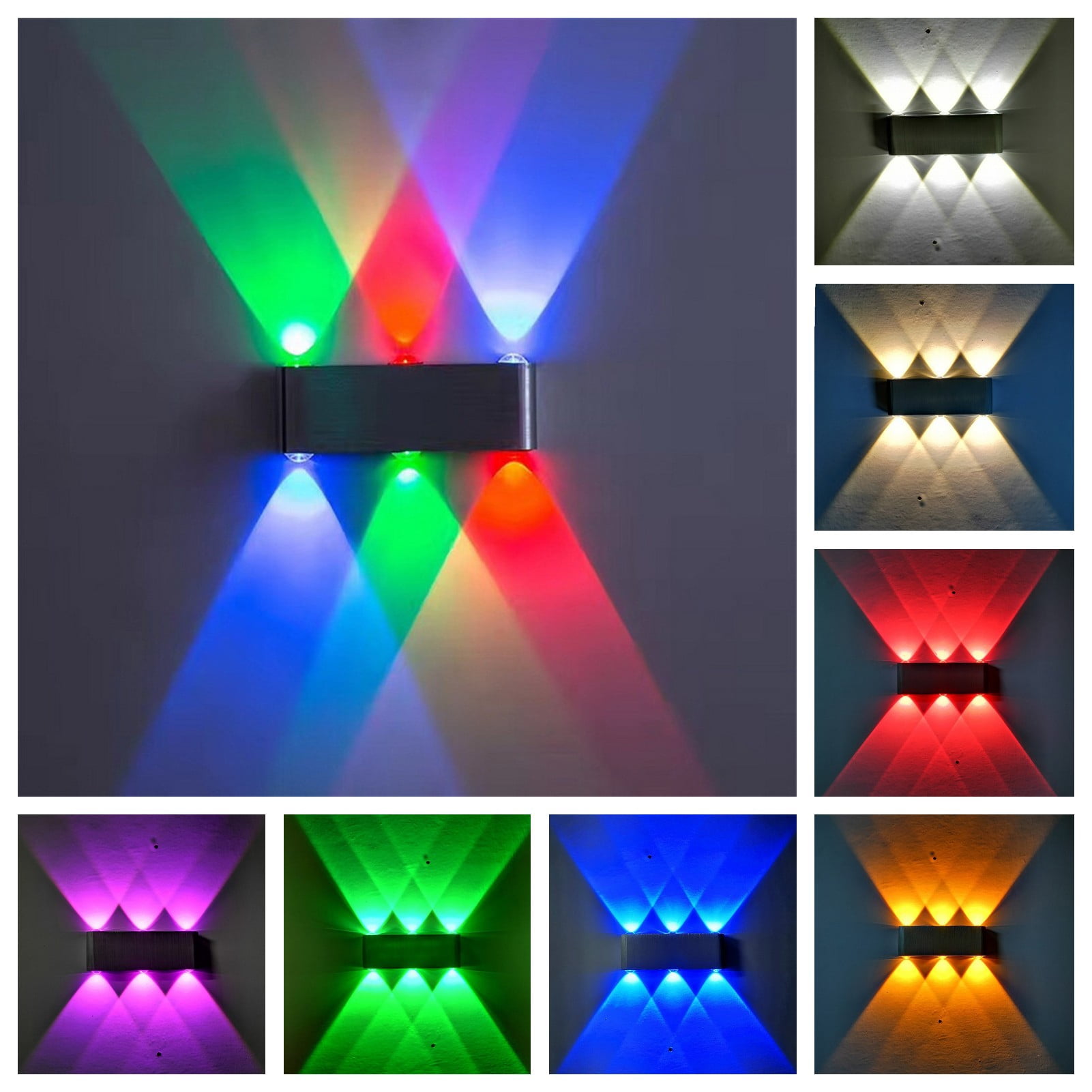 Sunjoy Tech LED Wall Lamp High Brightness Energy-saving Smooth Edge ...